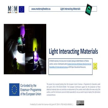 Mo m present_monday_light interacting materials | PPT
