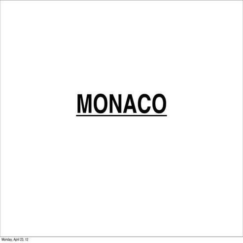 Monaco | PDF