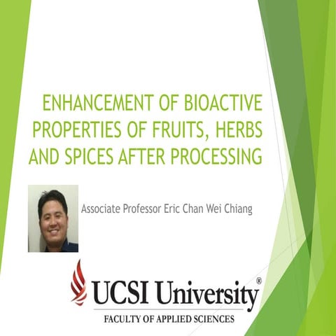 Advances in spice processing | PPT