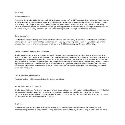 Acids and alkalis teaching interview | PPTX