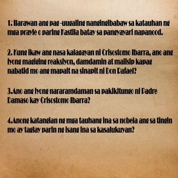 Monday Filipino 9- Kabanata 1 Noli Me Tangere | PPTX