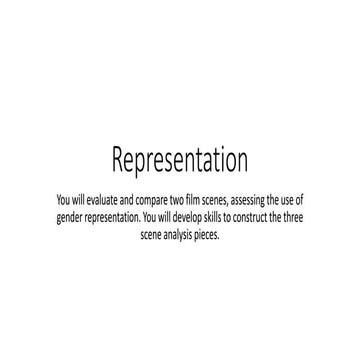 Representation for AS Scene Analysis | PPTX