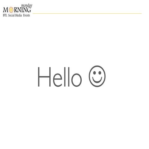 Monday Morning | PPT