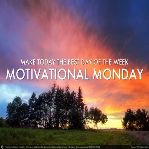 Monday Motivation | PPTX