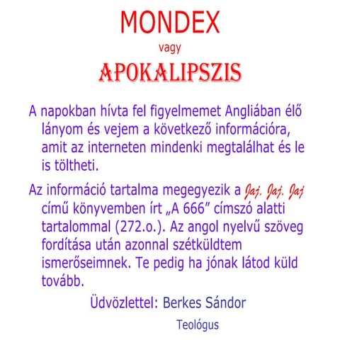 Mondex | PPS