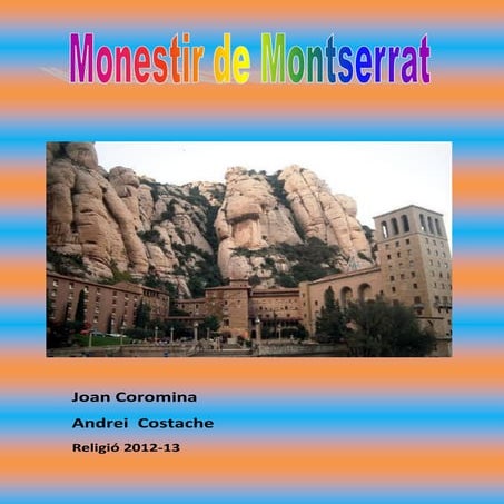 Monestir de montserrat. joan andrei | PDF