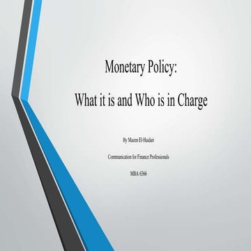 Understanding what is Monetary Policy and fiscal policy.ppt