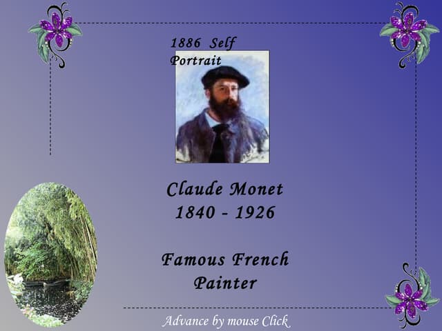 Claude monet presentation | PPTX