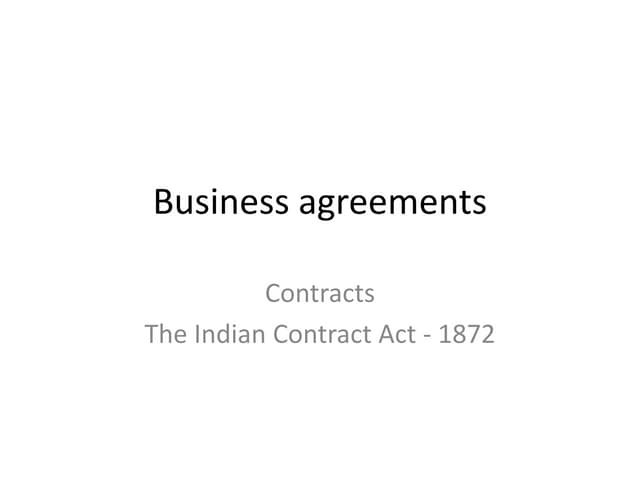 Contracts (CXC - CSEC) | PPTX