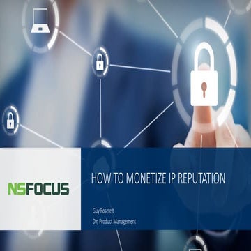 How to Monetize IP Reputation | PDF