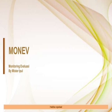 Monev | PPT