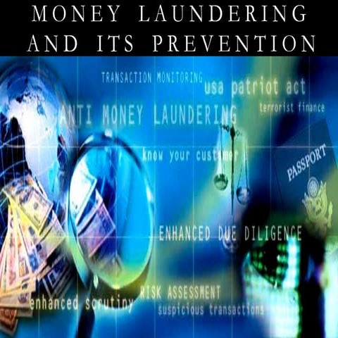 Money Laundering | PPTX