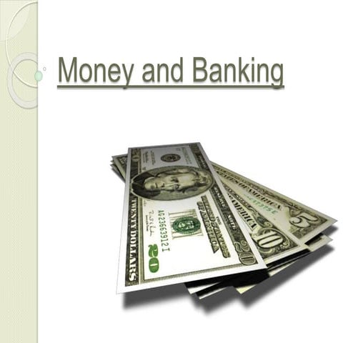 Money and Banking hs | PPT