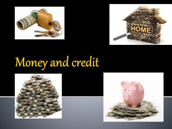 Class:10 Economics Money and credit | PPTX