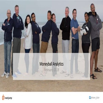 Moneyball Analytics at Next Jump | PPTX