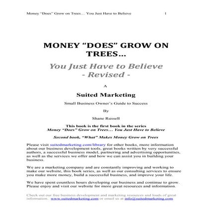 Money does grow on trees | PDF