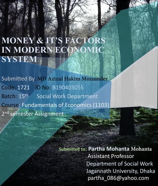 Money concept and its functions | PPSX