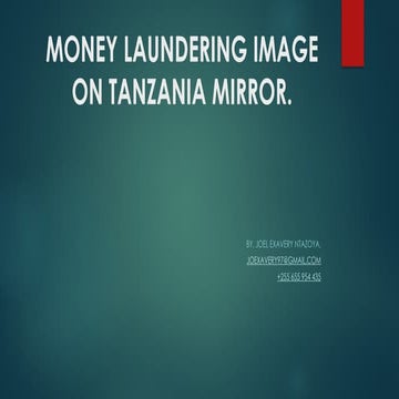 Anti Money Laundering Act - Philippines | PPTX