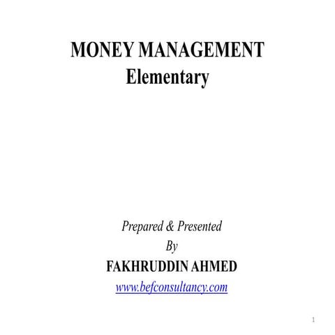 Money Management | PPTX