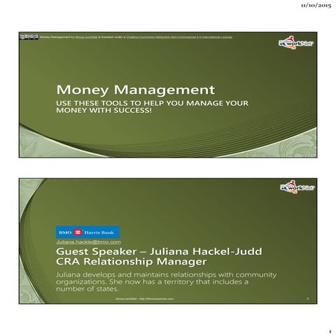 Money SMART Presentation | PPTX