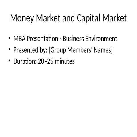 Money_Market_and_Capital_Market_Presentation.pptx
