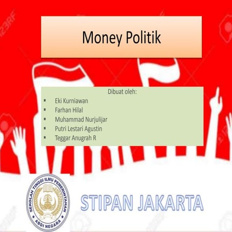 Money politik | PPTX