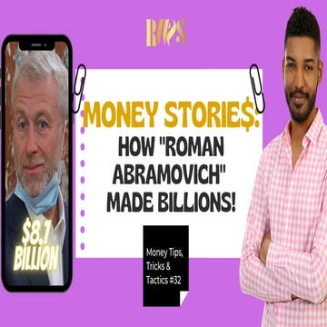 Money Stories: How Roman Abramovich Made Billions! Money Tips, Tricks ...
