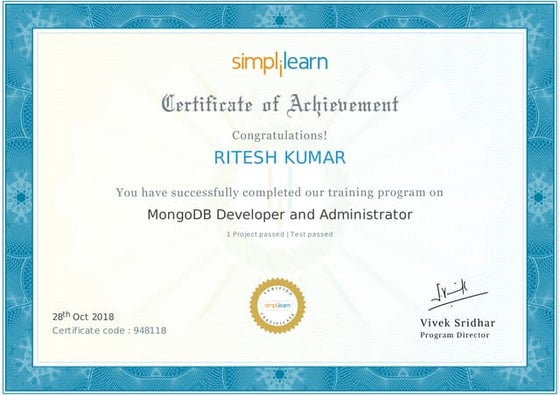 Simplilearn Certified Big Data Hadoop Architect | PDF