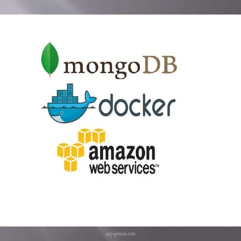 Mongo Db Docker Ec2 Ppt