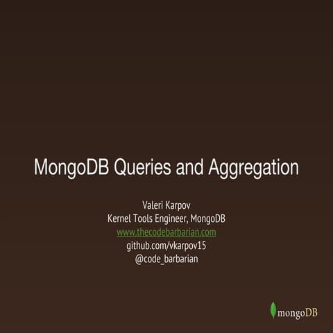 Mongodb Queries And Aggregation Framework With Nba Game Data Pdf 9056