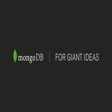 MongoDB Workshop Sophia Conf 2018 | PPT