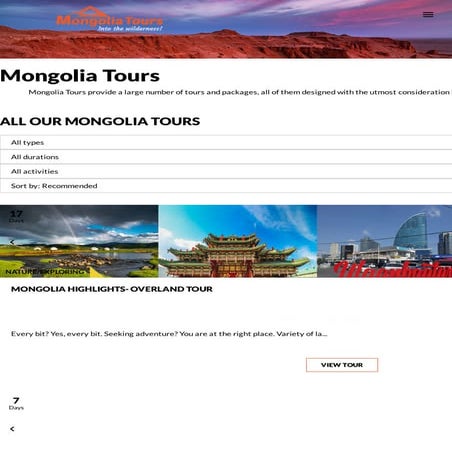 360° Mongolia Brochure | PDF