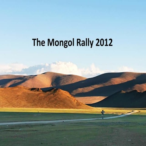 The Mongol Rally | PDF
