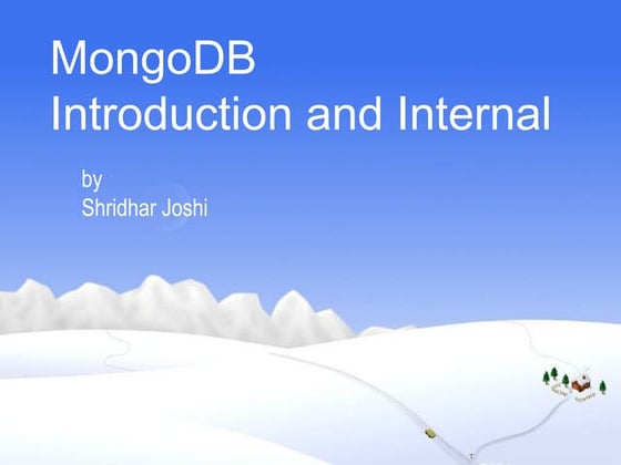 The Basics Of Mongodb Ppt 2838