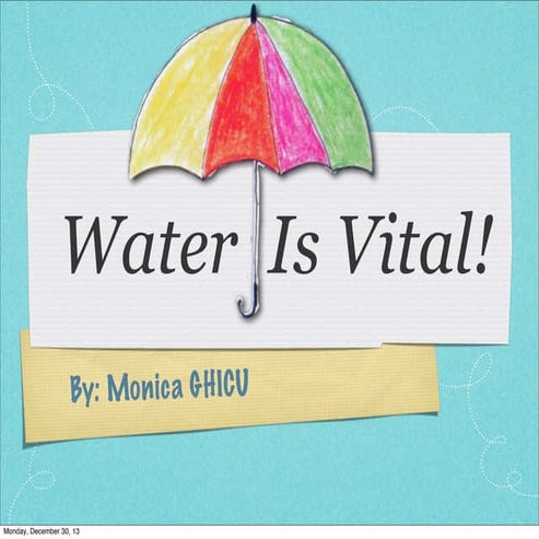 Water Project for Grade 3: Water Cycle, Water Waste, Conservation. | PDF