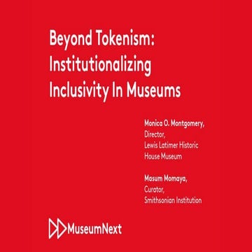 Beyond Tokenism: Institutionalizing Inclusivity In Museums | PDF