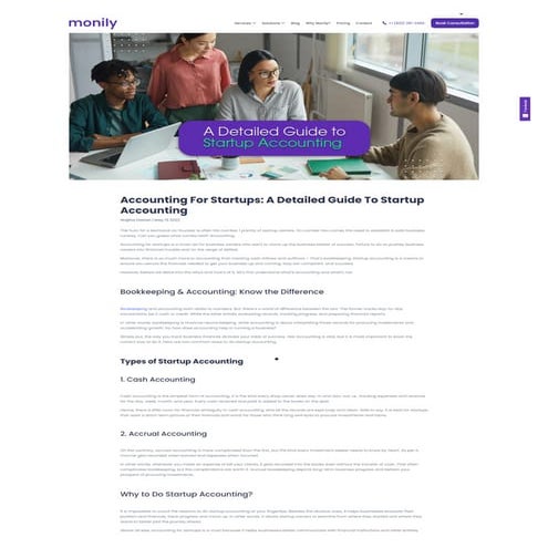 Accounting For Startups: A Detailed Guide To Startup Accounting | PDF