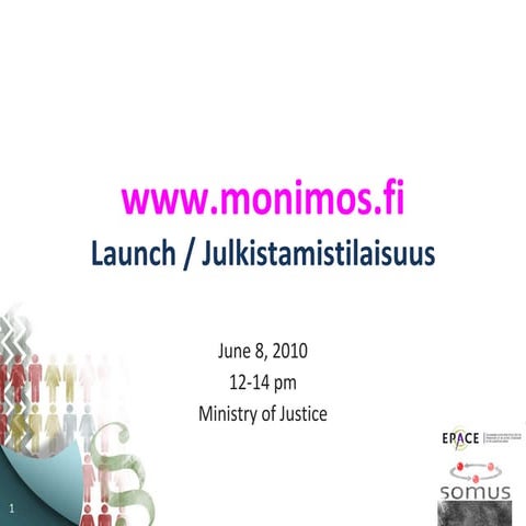 Monimos launch integrated_slides_june8 | PPT