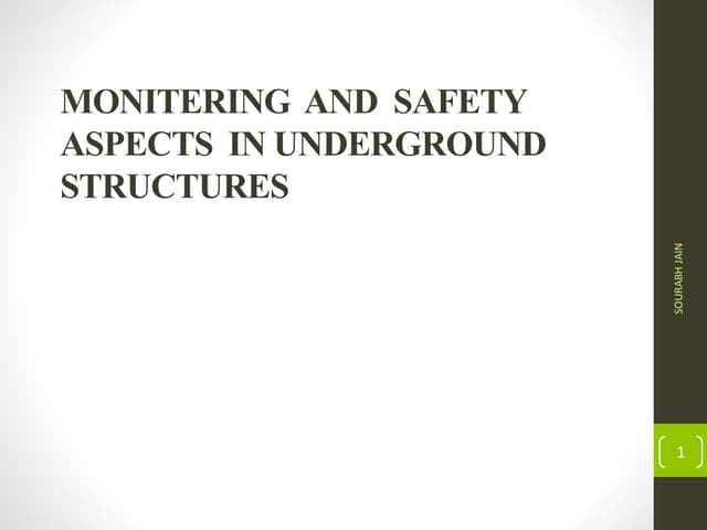 Instrumentation & Structural Monitoring of Dams | PPTX