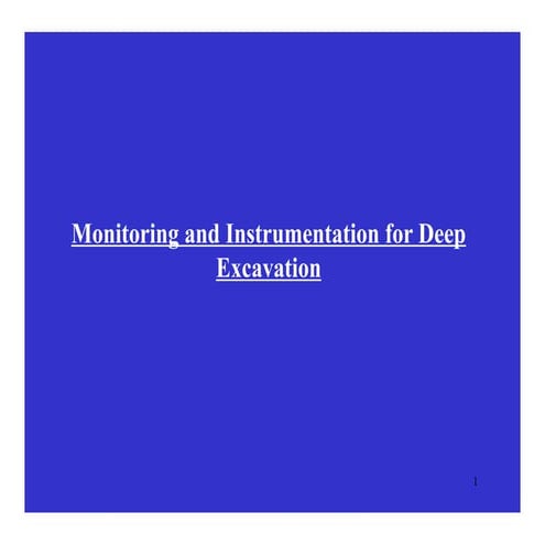 Monitorin and instrumentation for deep excavation.pdf
