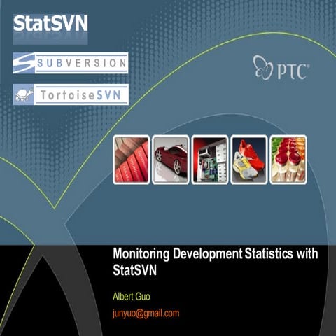 Monitoring Development Statistics with StatSVN | PPT