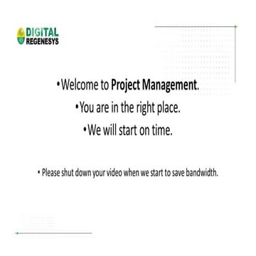 Monitoring and Reporting for project management | PPTX