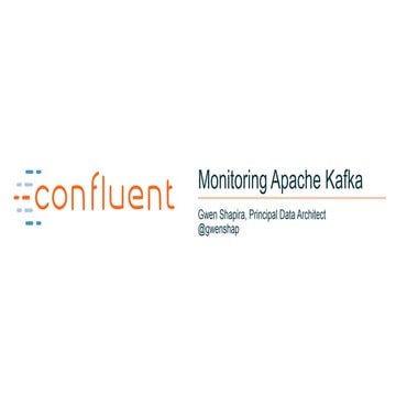 Monitoring Apache Kafka Pptx Cloud Computing Internet