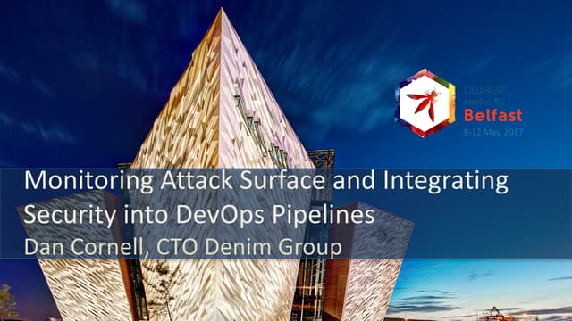 Monitoring Application Attack Surface And Integrating Security Into Devops Pipelines Ppt 9260