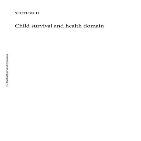 Monitoring Child Health | PDF