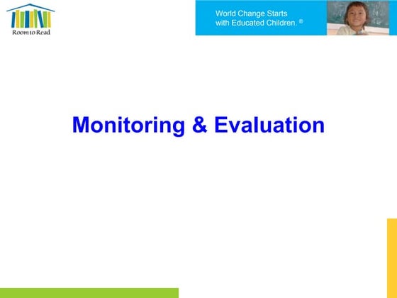 Monitoring, Evaluation and Reporting | PPT | Infectious Diseases ...