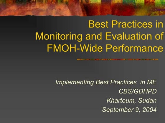 Monitoring | PDF