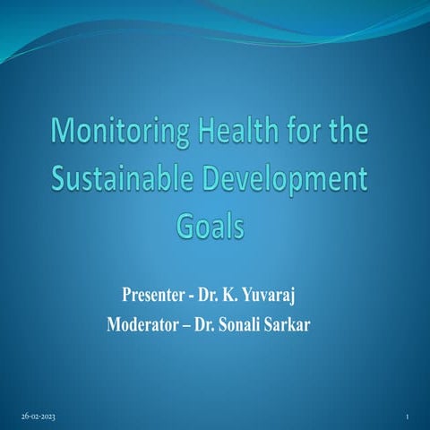 Monitoring Health for the SDGs v1.pptx