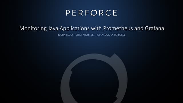 Monitoring Java Applications With Prometheus And Grafana Ppt