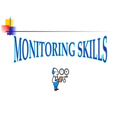 Monitoring Skills | PPT